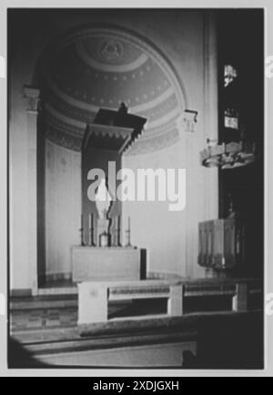Church of St. Nicholas, 122 Ferry St., Jersey City, New Jersey. Altar ...
