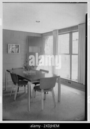 Jesse Oser, residence in Elkins Park, Pennsylvania. Exterior from south ...