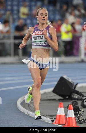 Hannah Nuttal of Great Britain competing in the womens 5000m at the ...