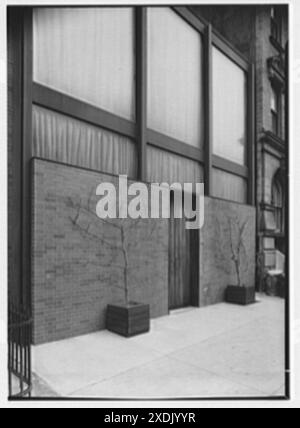 John D. Rockefeller III, residence at 252 E. 52nd St., New York City ...