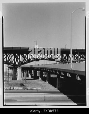 New Jersey Turnpike. Elevated structure over meadows III. Gottscho ...