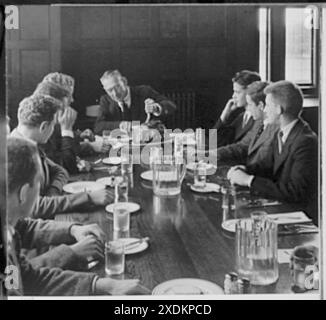 Schools. St. George's School, Mr. Merrick and boys in his office , St ...