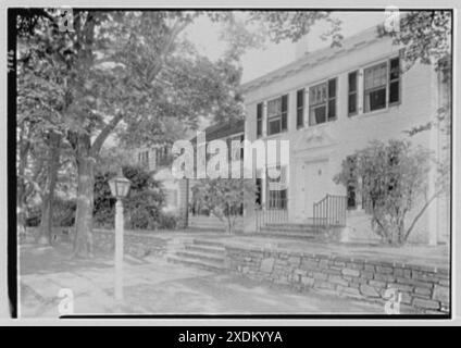 Dean Mathey, residence, Prettybrook Farm, Princeton, New Jersey Stock ...