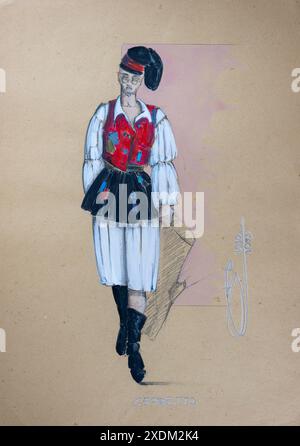 Pinocchio, theatre traditional costume from Pinocchio, traditional ...