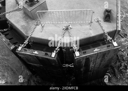 Oak Bluffs Authority Ferries pier , Martha's Vineyard, MA, USA Stock ...