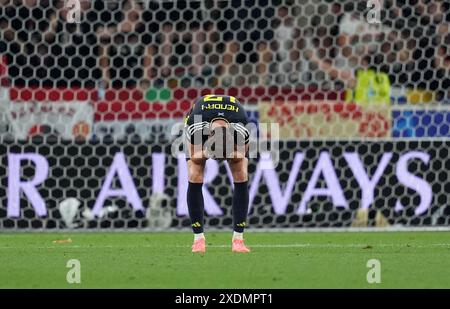 Scotland's Jack Hendry reacts after Hungary's Kevin Csoboth scores ...