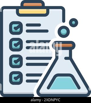 Icon for lab result, lab Stock Vector Image & Art - Alamy