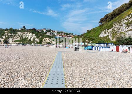 Beer, Devon, UK, England, devon,beer,chalets,beach,beach huts, colorful ...