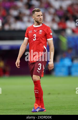 Silvan Widmer (Switzerland) during the UEFA “Euro Germany 2024 “ match ...