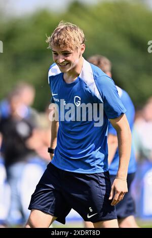 Matte Smets (6) of Genk pictured during the Jupiler Pro League season ...