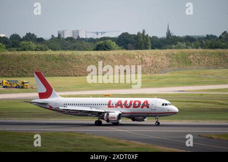 Lauda Europe Airbus A320-214. Stansted, UK, 29 September, 2025 ...