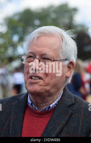 TV personality John. Craven photographed at the 2024 Three Counties ...