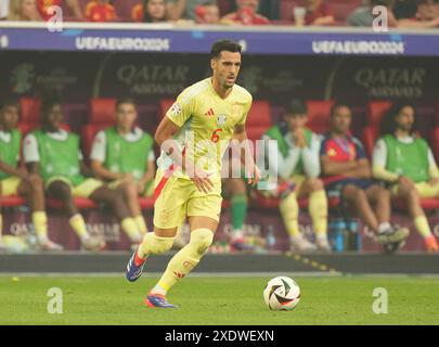 Mikel Merino Zazon of Spain during the EURO 2024, Group B football ...