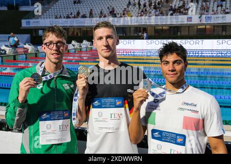 WELLBROCK Florian (GER), DE TULLIO Marco (ITA) and MARCHELLO Davide ...