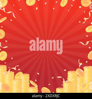 Reward points vector background illustration Stock Vector Image & Art ...
