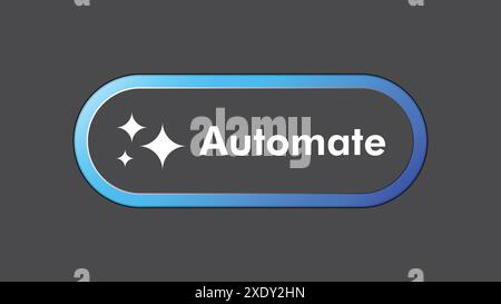 Generate AI button. Artificial intelligence icon. Machine learning generator. Generate text and ...