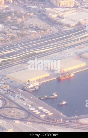 Dubai seaport, UAE Stock Photo - Alamy