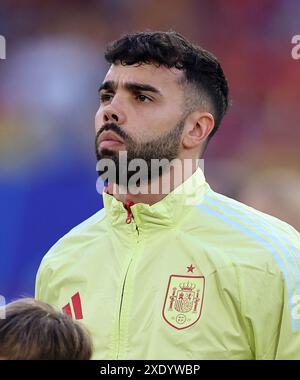 David Raya (1) of Spain during a soccer game between the national teams ...