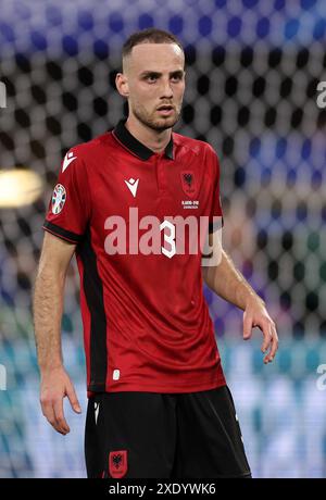DUSSELDORF - Mario Mitaj of Albania during the UEFA EURO 2024 group B ...
