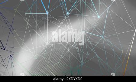 Background abstract, network, shapes, colors, lines Stock Photo - Alamy