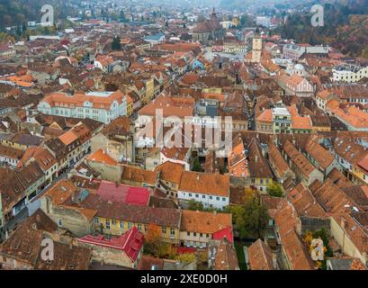 Brasov old town in autumn Stock Photo - Alamy