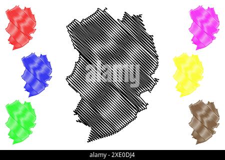 Almelo city and municipality (Kingdom of the Netherlands, Holland ...