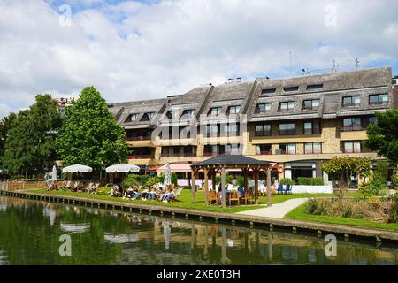 The Graduate Hotel Cambridge, river Cam, Cambridge City, Cambridgeshire ...