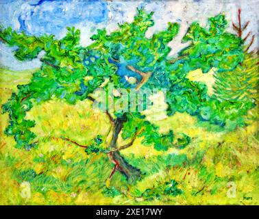 Little Oak Tree, 1909 (Painting) Marc, Franz (1880-1916) German Stock ...