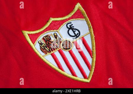 Sevilla FC Logo/Emblem/crest Stock Photo - Alamy