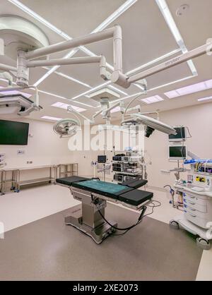 The general operating room of a medical facility, depicting a moment ...