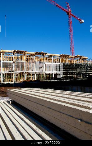 Housing construction. Legazpi. Basque Country. Spain Stock Photo - Alamy