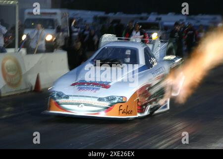 Drag Racing at Edmonton International Raceway Stock Photo - Alamy