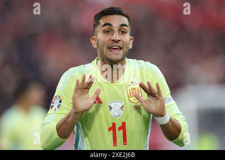 Ferran Torres seen during UEFA Euro 2024 game between national teams of ...