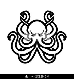 Hydra icon or modern line symbol. Vector line art and icon design with ...