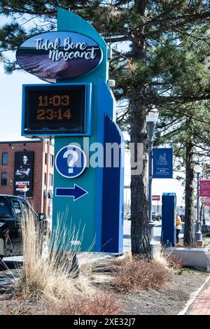 Welcome to Moncton sign New Brunswick, Canada Stock Photo - Alamy