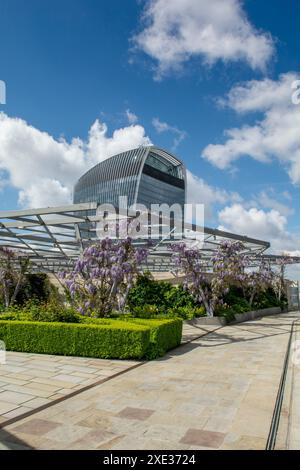 The Garden at 120 rooftop public garden at 120 Fenchurch Street in ...