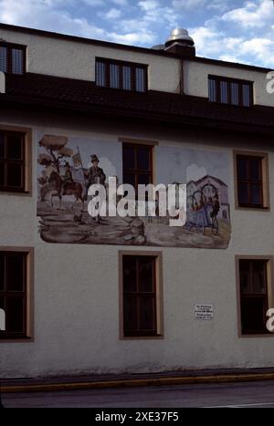 Bad Toelz, Germany. 6/1990. Flint Kaserne. The Schutzstaffel (SS). Bad ...