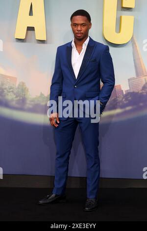 Xavien Russell attends the Supacell Global Premiere at Odeon Luxe in ...
