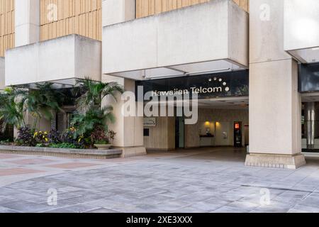 Hawaiian Telcom headquarters in Honolulu, Hawaii, USA Stock Photo - Alamy
