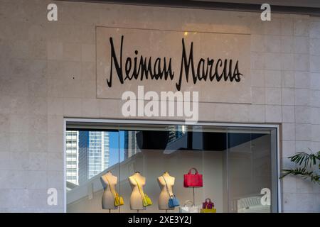 Interior of Neiman Marcus Department Store in the Hudson Yards Shopping ...