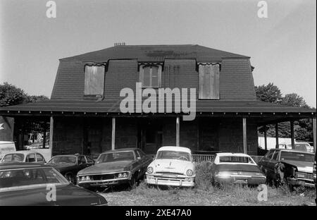 The George Inness House in Perth Amboy, New Jersey. Home of artist ...