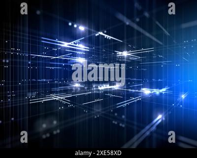 Schematics of different dimensions Stock Photo - Alamy
