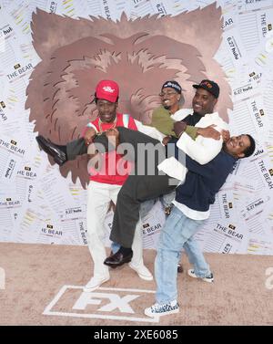 (L-R) Tyler The Creator, Travis Bennett, Lionel Boyce, and Jasper ...