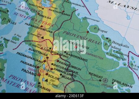 Map of Pekanbaru City, is the capital and largest city in Riau province ...