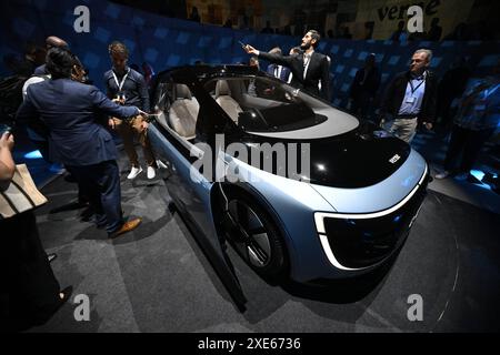 Zagreb, 260624. Rimac Campus. Presentation of the robotaxi Verne ...