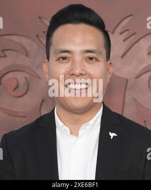 Alan Yang arrives at the premiere of "The Bear" Season 3 at the El ...