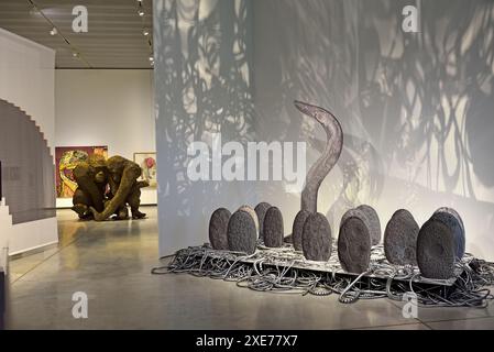 Pattern of Activation by Estonian artist Katja Novitskova with, in the ...