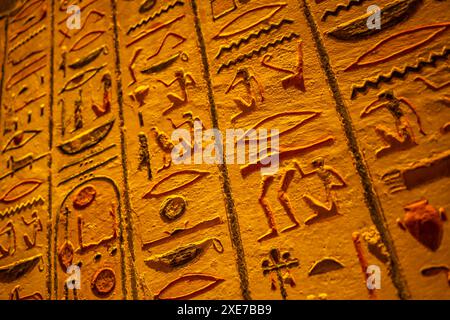 View of KV8, the Tomb of Merenptah, Valley of the Kings, UNESCO World ...