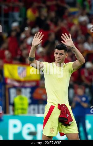 Alvaro Borja Morata (Spanien, #07) mit Ehefrau Alice Campello - Morata ...