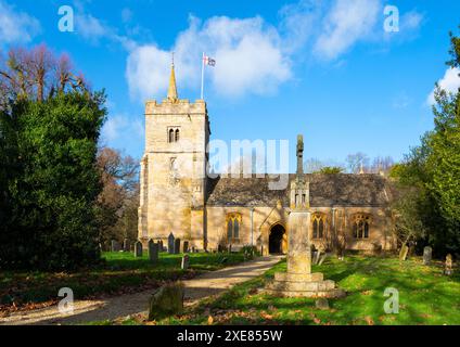 St James Church at Birlingham, Worcestershire, England, UK Stock Photo ...